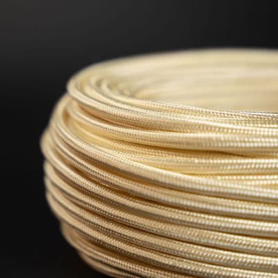 Fabric Lighting Cable Rich and subtle colours in both Braided and Round