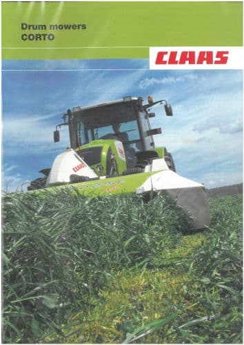 20 Claas Corto Mowers Brochures - Over The Years - Bargain Bundle of ...