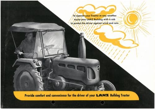 31 x Lanz Tractor Combine and Implement Brochures