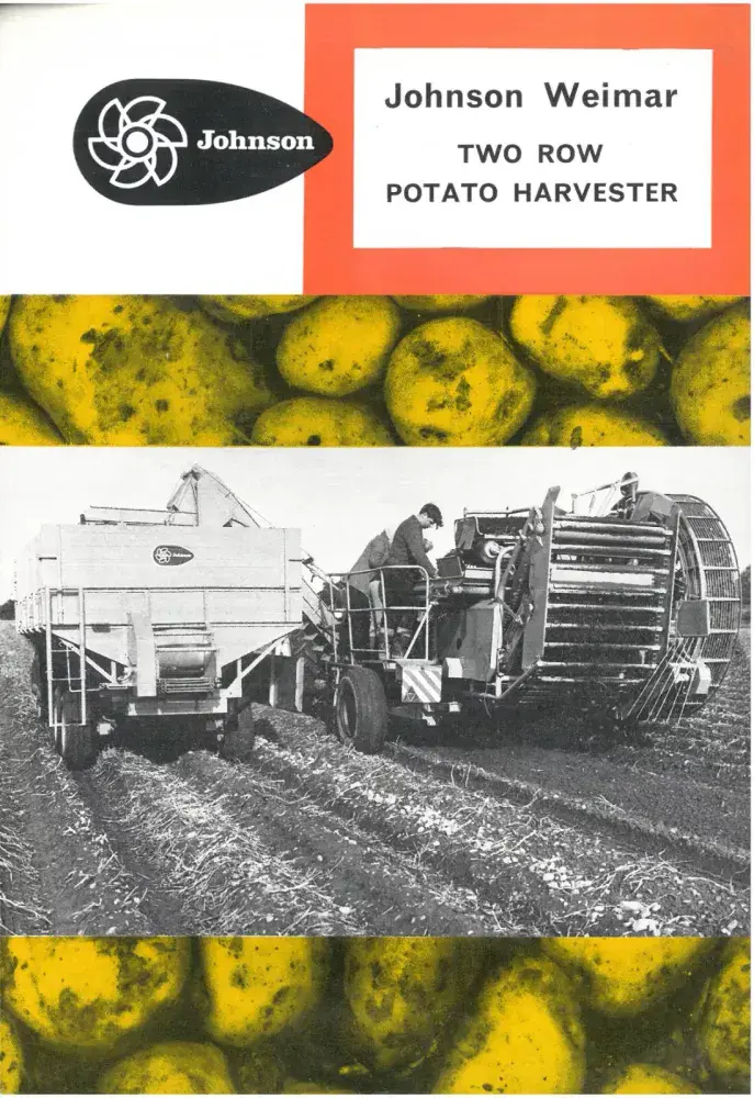 6 x Johnson Catchpole Sprayer Potato Harvester Brochures and Price List ...