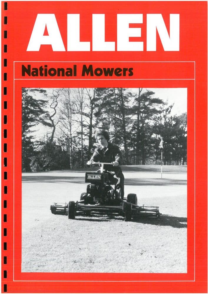 Allen National Mowers 68 & 84 Brochure