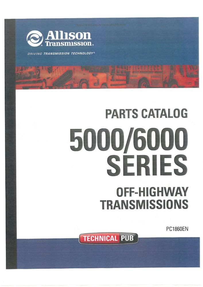 Allison Transmission 5000 & 6000 Series Parts Manual