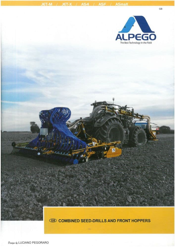 Alpego Combined Seed Drills and Front Hoppers Brochure
