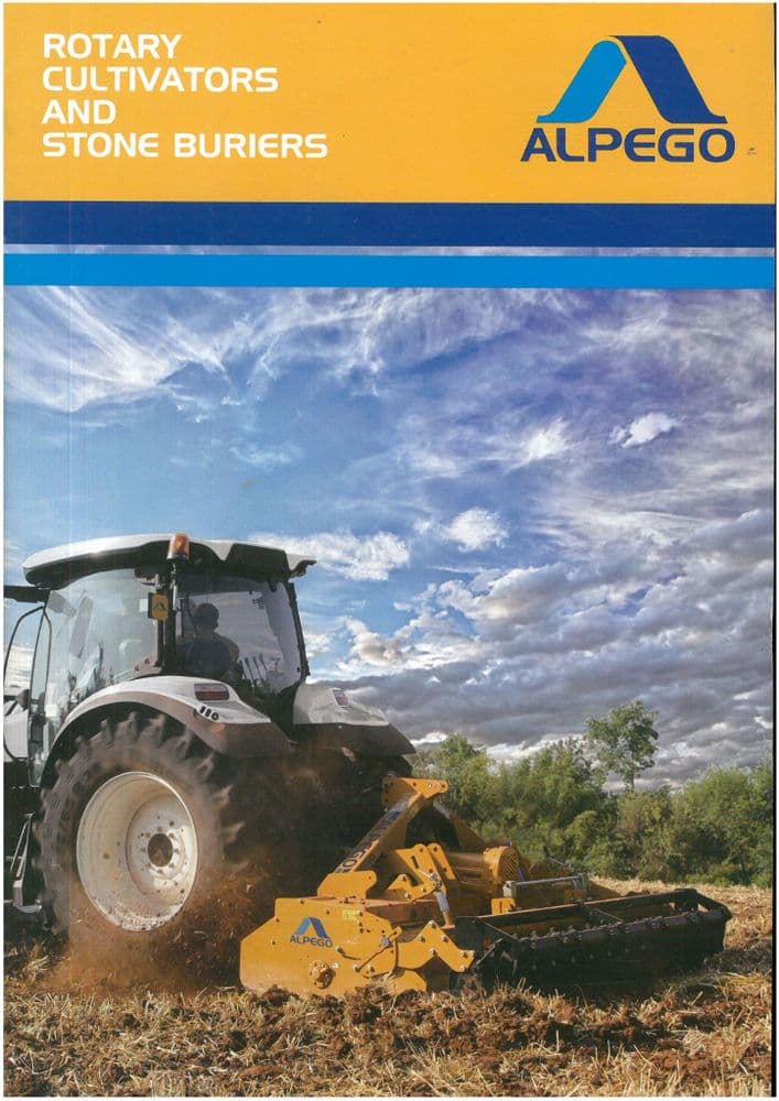 Alpego Rotary Cultivators and Stone Buriers Brochure