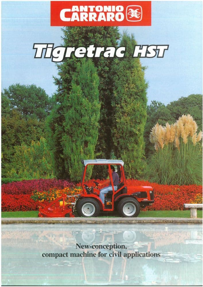 Antonio Carraro Tractor Tigretrac HST Brochure