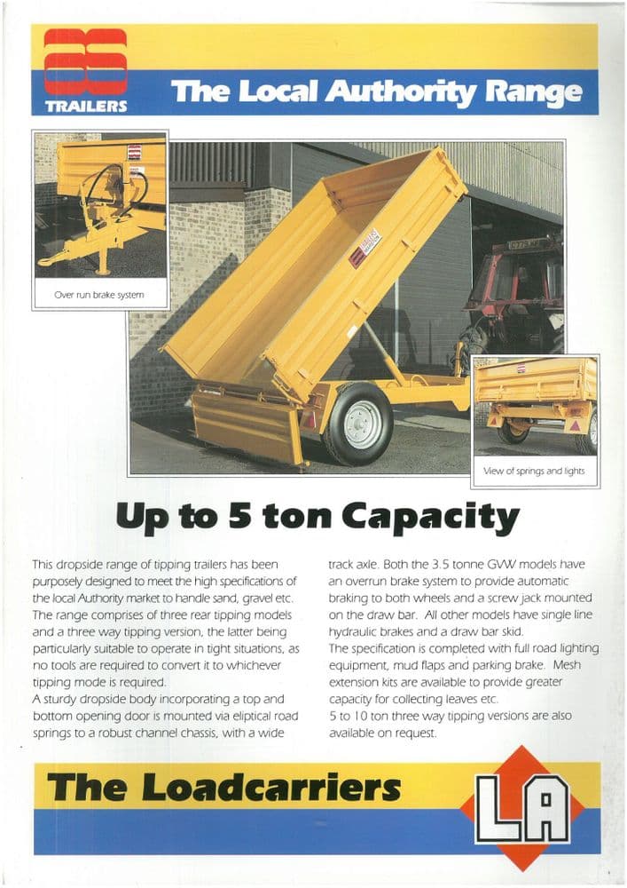 AS Marston Trailers The Loadcarriers & x22;The Local Authority Range ...