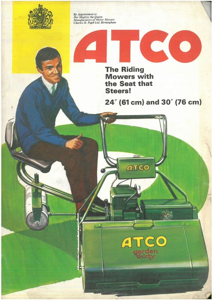 Atco Riding Mowers 24" & 30" Brochure