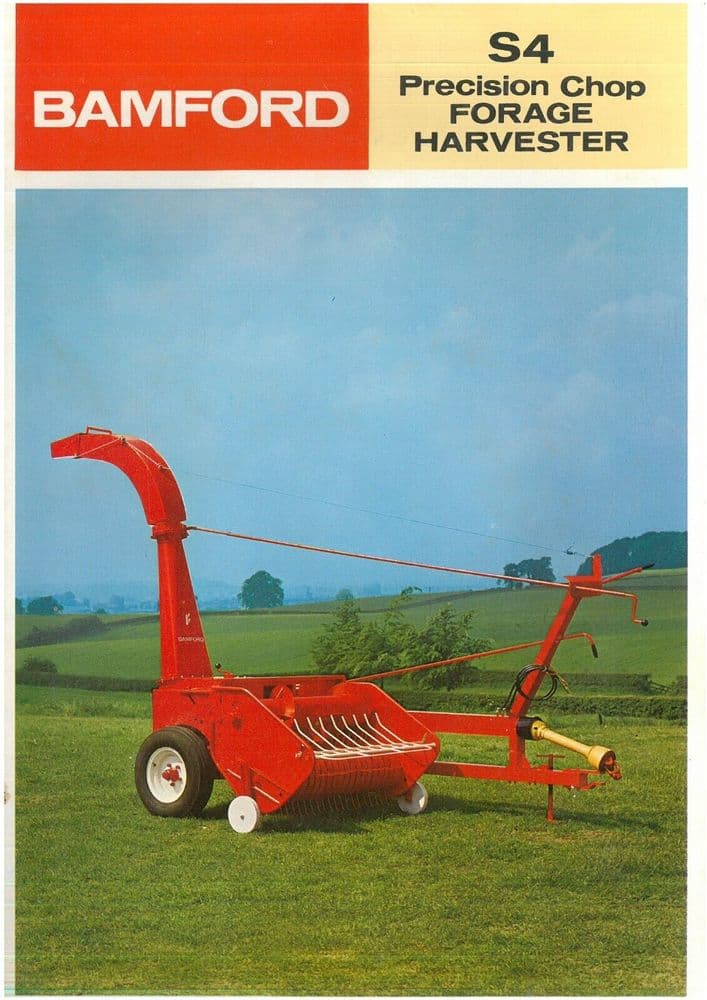 Bamford Forager - Model S4 Brochure -Forage Harvester