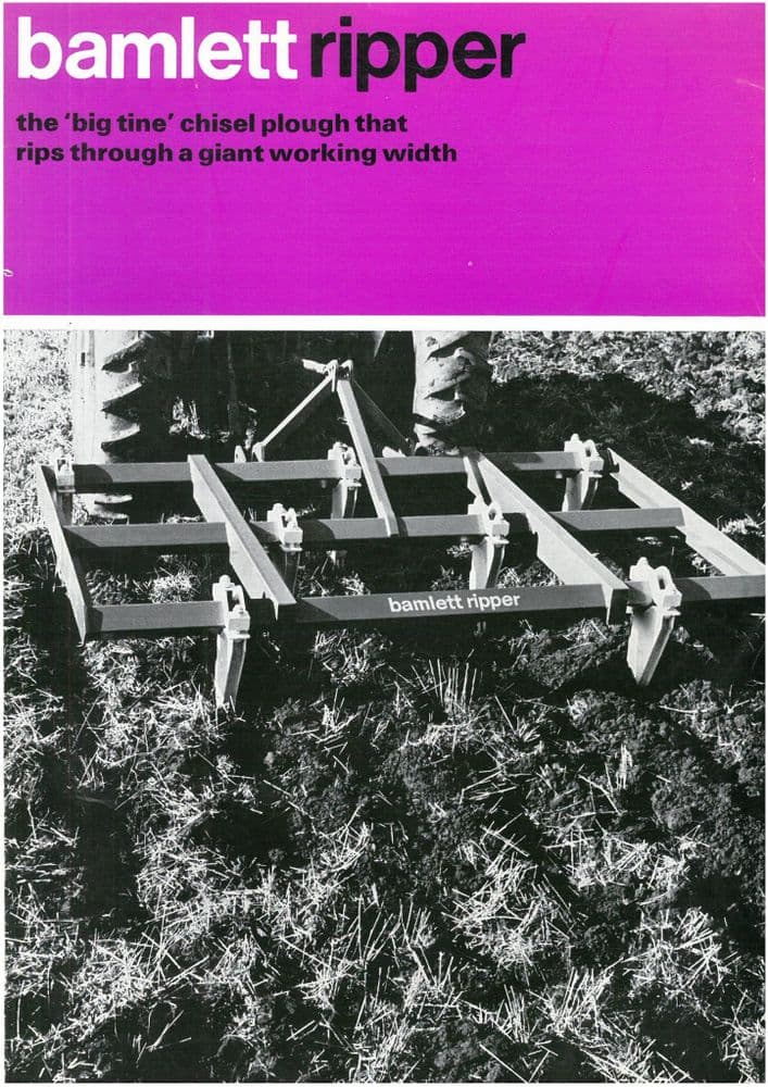 Bamlett Ripper Chisel Plough Brochure