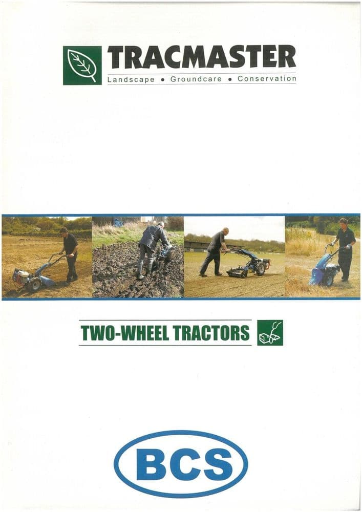 BCS Tracmaster Two Wheeled Tractors 710 720 730 740 Brochure