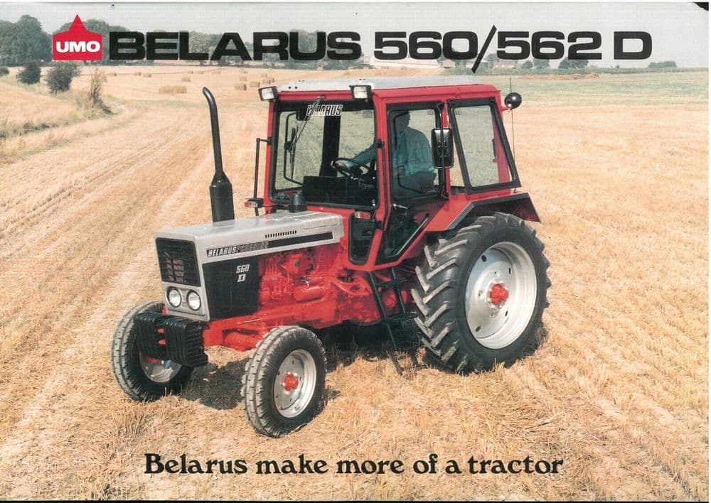 Belarus Tractor 560 & 562D Brochure