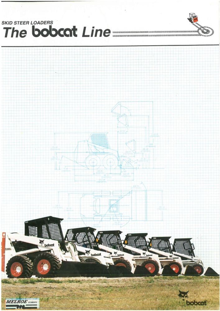 Bobcat Skid Steer Loader The Bobcat Line Brochure