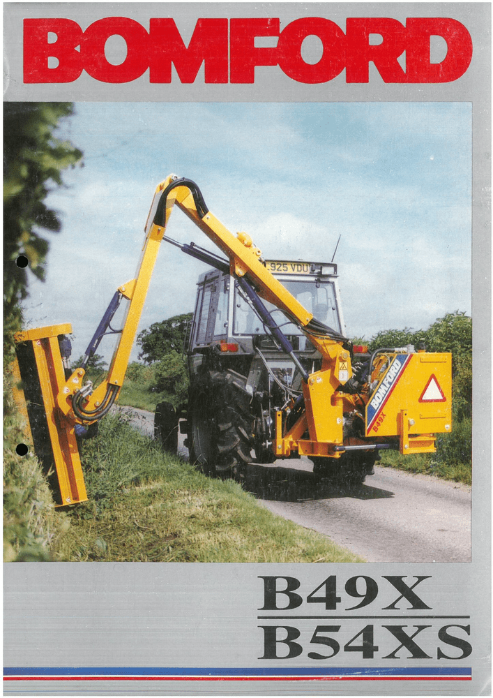 Bomford B49X B54XS Mower Brochure