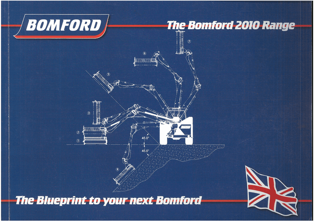 Bomford Product Range 2010 Mowers Slasher Flails Cutterbars Brochure