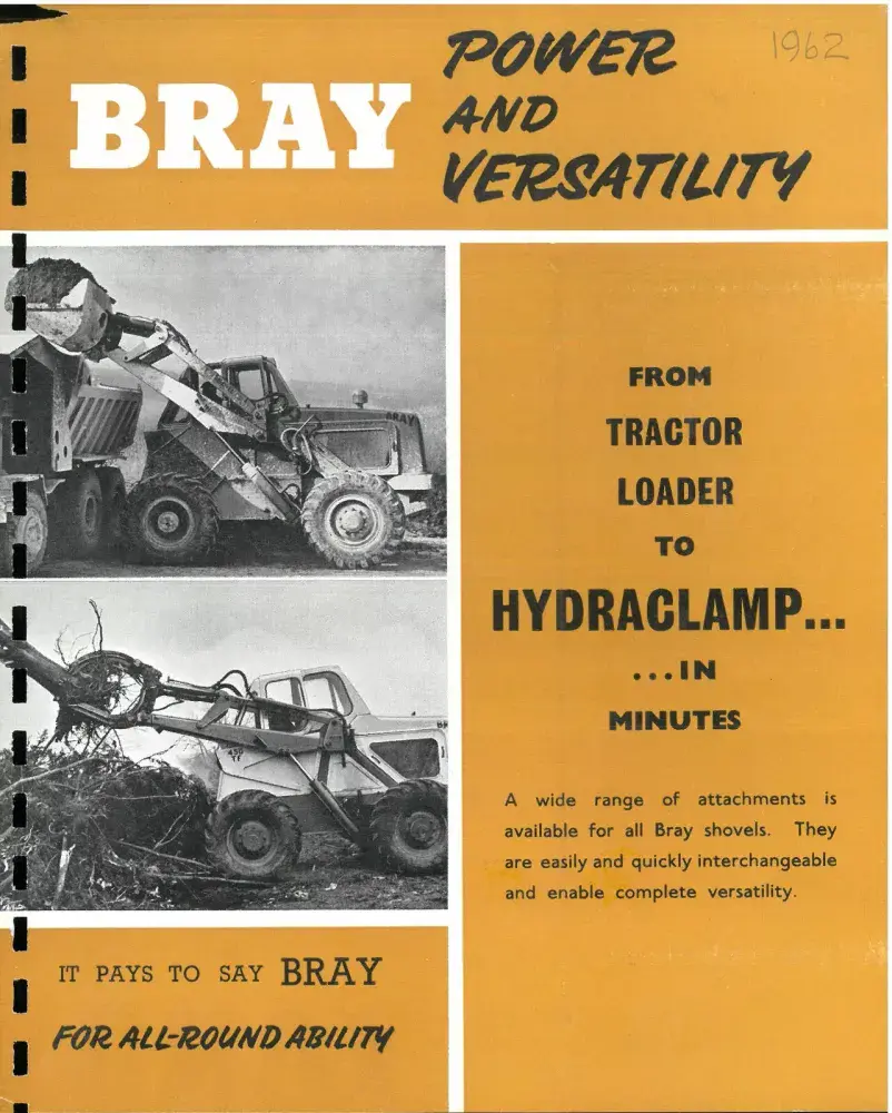 Bray Wheel Loader Tractor to Hydraclamp in Minutes Brochure