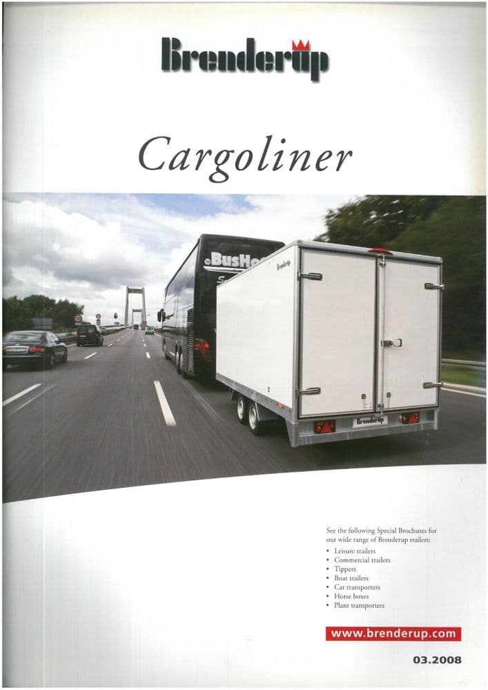 Brenderup Cargoliner Trailer Brochure - Box Trailer