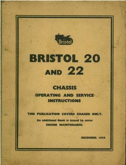 Bristol Crawler Tractor Model 20 & 22 Operators Manual