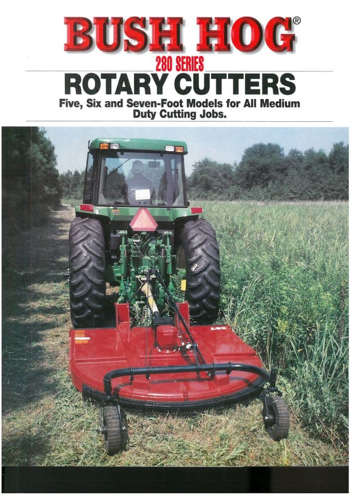 Bush Hog 280 Series Rotary Cutters Brochure