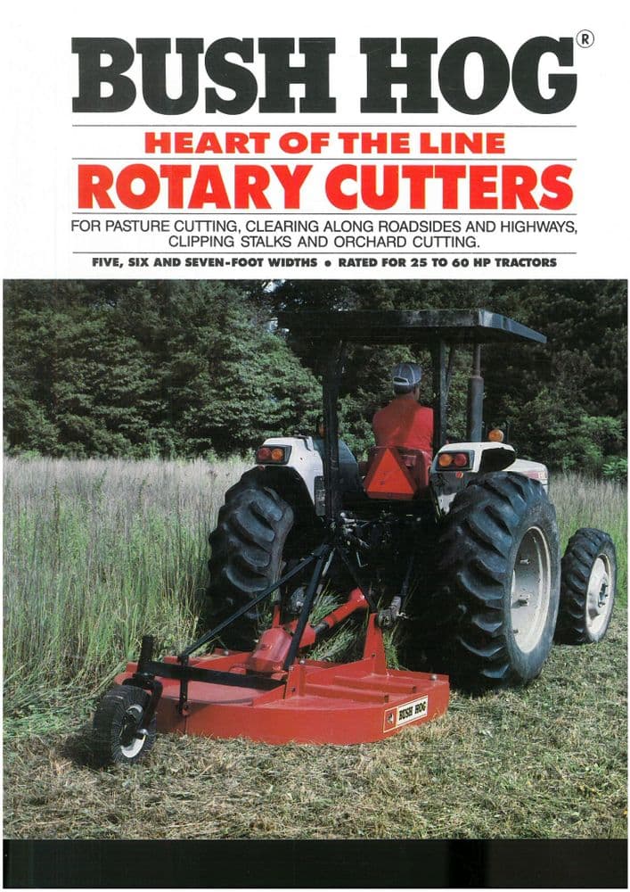 Bush Hog Heart of the Line Rotary Cutters Brochure - 2