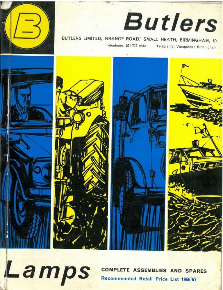 Butler Lamps Catalogue - 1966/67