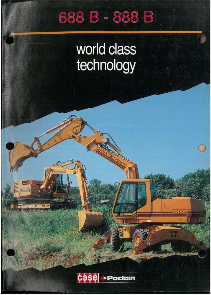 Case 688 B- 888 B Brochure