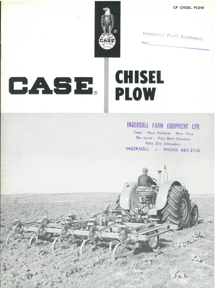 Case Chisel Plough Plow CP Brochure