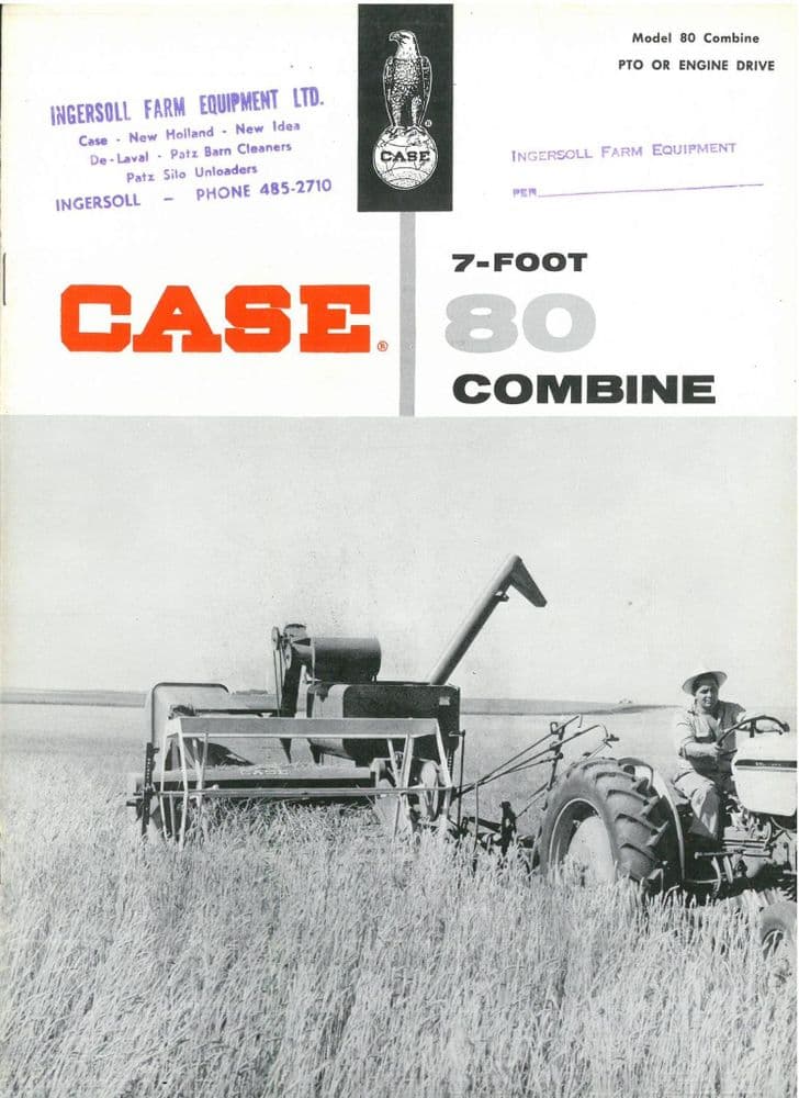 Case Combine 80 Brochure
