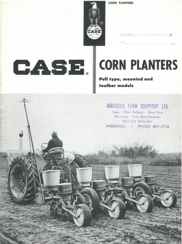 Case Corn Planters 120 121 130 131 222 232 242 272E 424 434 476E 636 ...