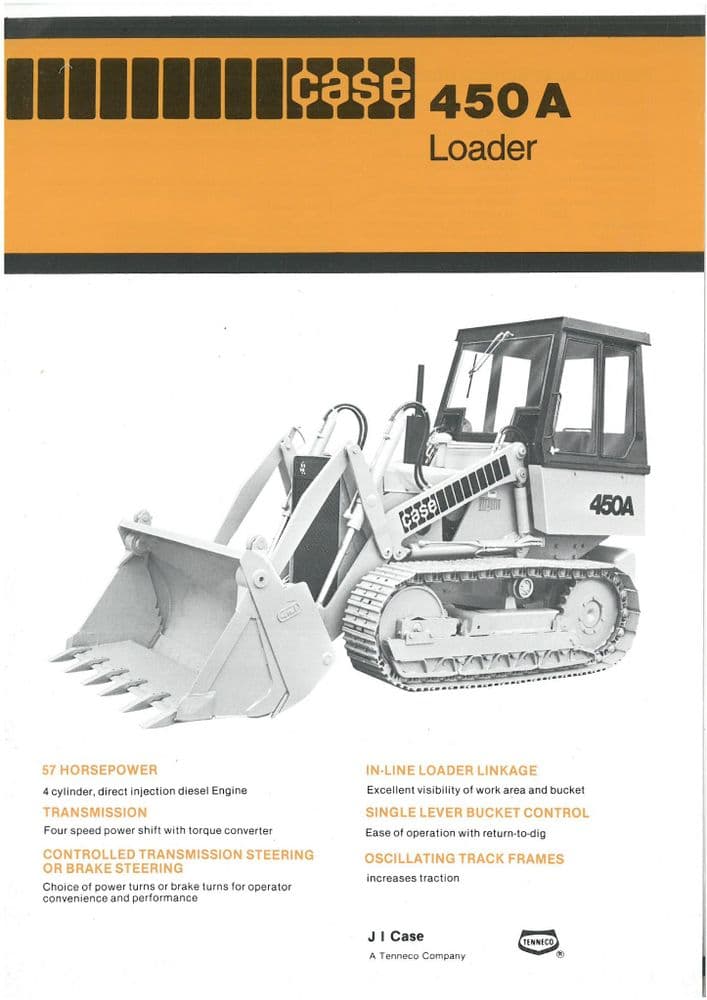 Case Crawler Loader 450A Brochure