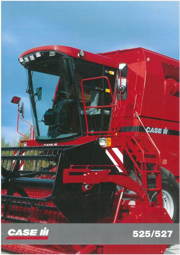 Case IH Combine 525 527 Brochure - 525/527