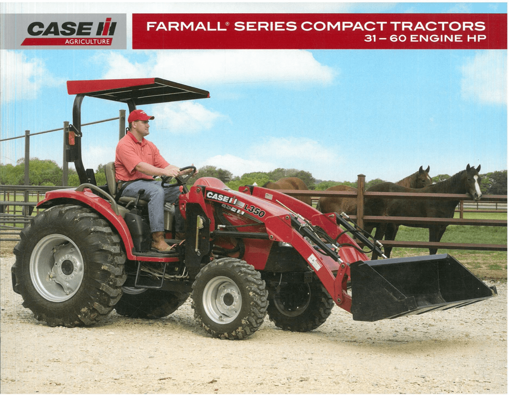 Case IH Compact Tractor Farmall Series 31 35 40 45 50 55 60 Brochure