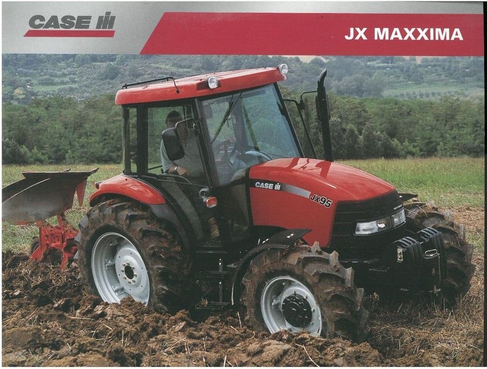 Case IH JX Maxxima Tractor JX95 Brochure JX60 JX70 JX80 JX90 JX95