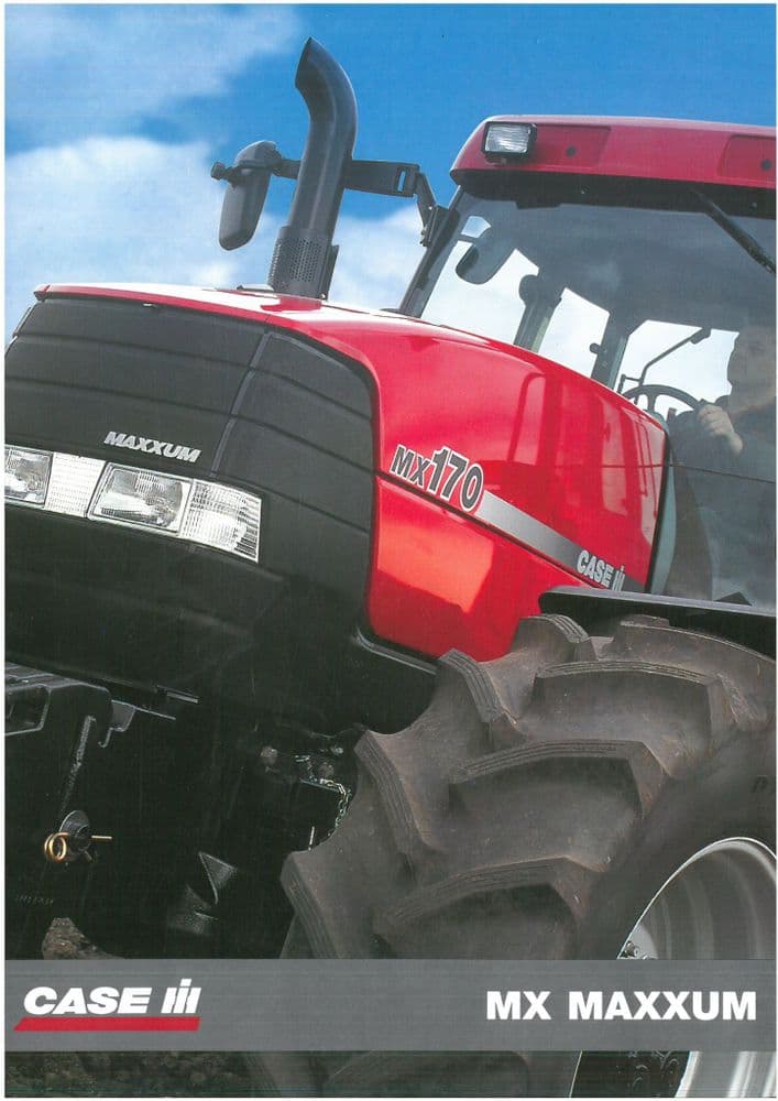 Case IH MX Maxxum Tractor MX170 Brochure