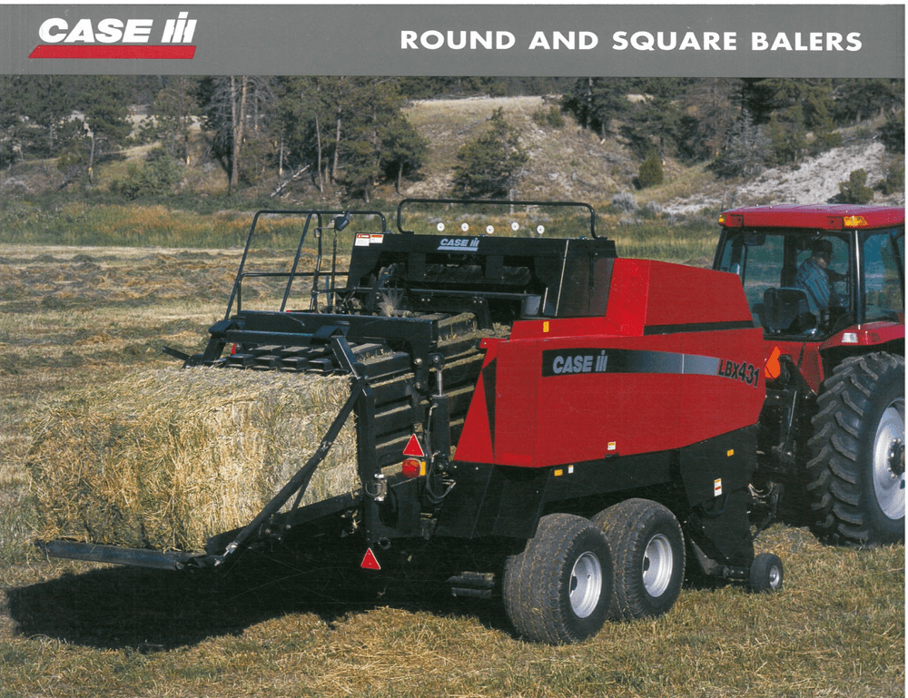 Case IH Round & Square Balers SBX520 SBX530 SBX540 SBX550 LBX331 LX431 ...