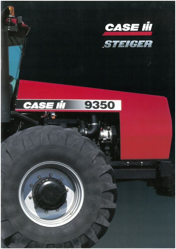 CASE IH STEIGER TRACTOR 9350 BROCHURE - Row Crop Special