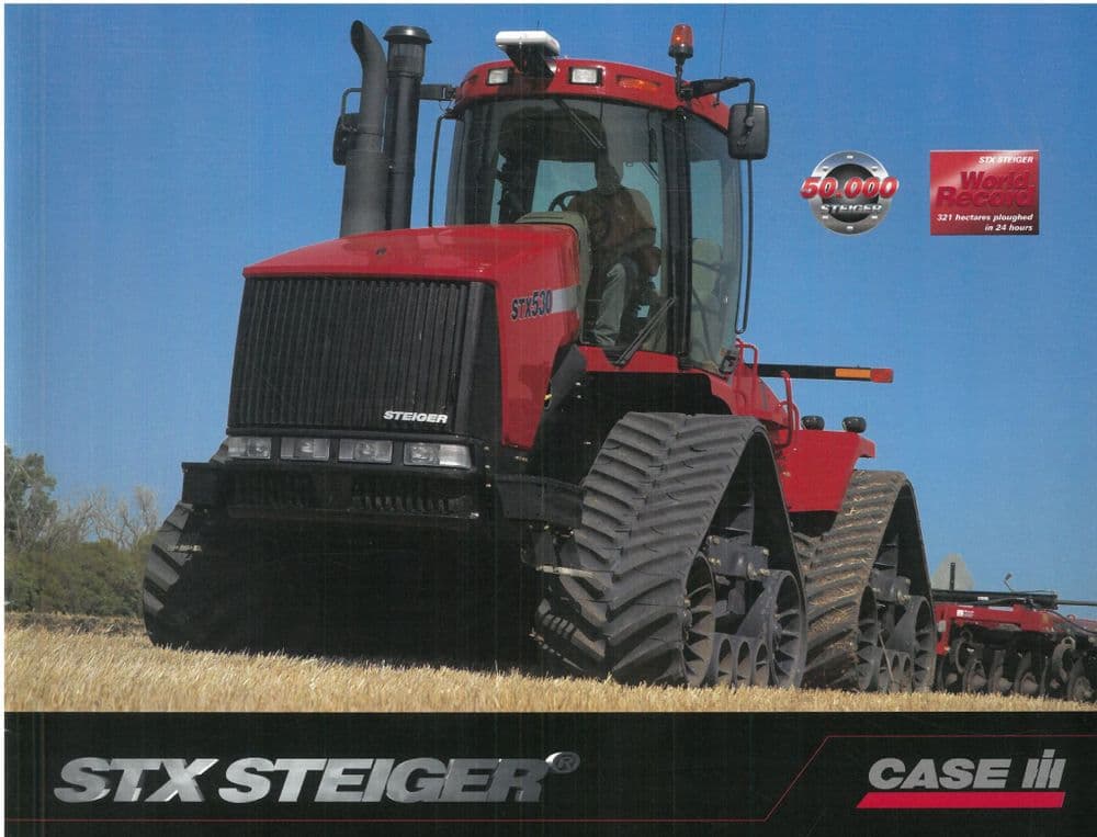 Case IH STX Steiger Tractor Wheeled & Quadtrac STX380 STX480 STX530 ...