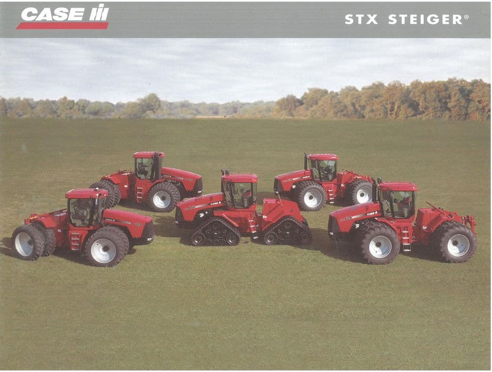 Case IH STX Steiger Wheeled Tractor & Crawler Quadtrac STX325 STX375 ...