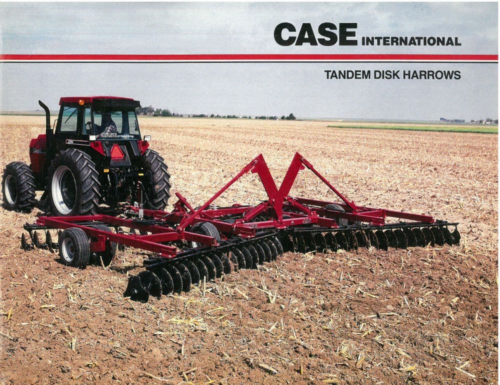 Case IH Tandem Disk Harrows 122 350 370 475 Brochure