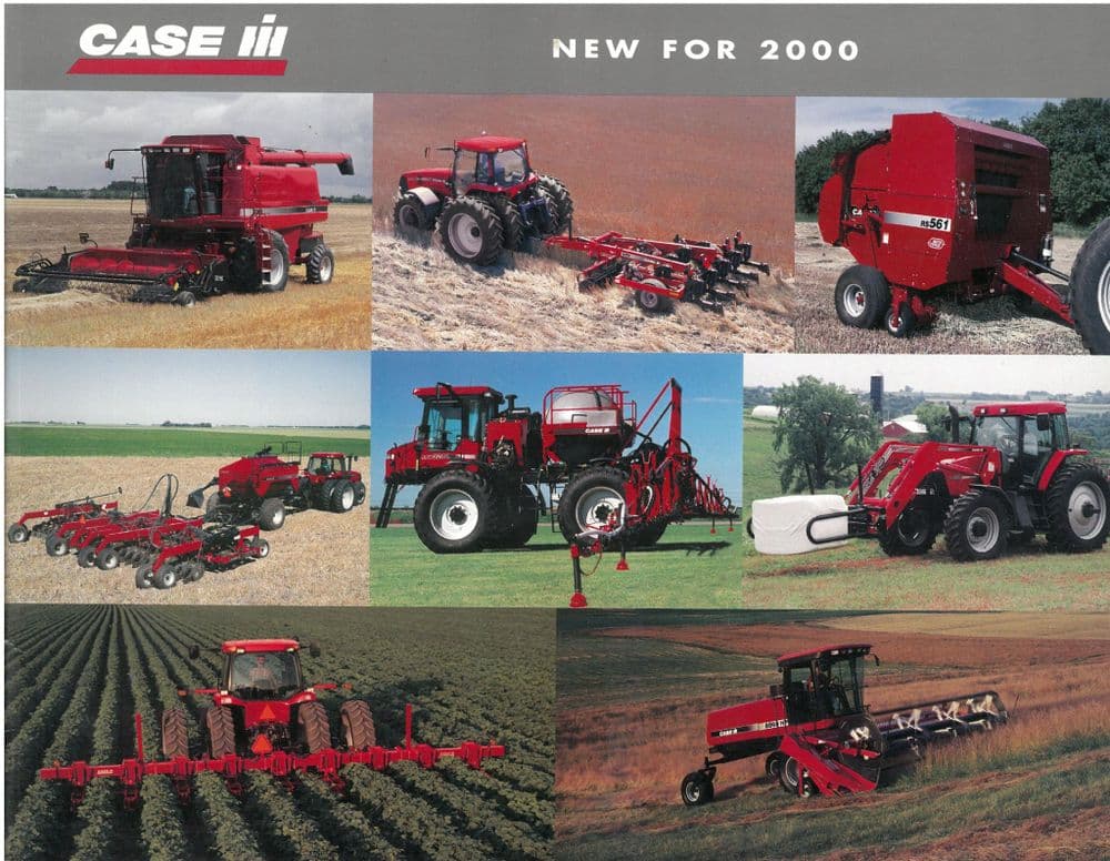 Case IH "The Range - New For 2000" Brochure - Tractor Combine Baler ...