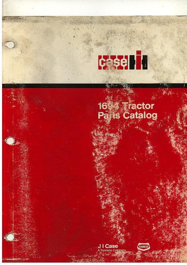 Case IH Tractor 1694 Parts Manual