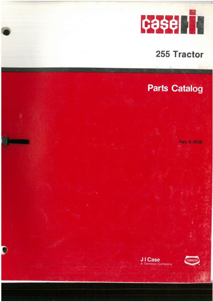 Case IH Tractor 255 Parts Manual - ORIGINAL