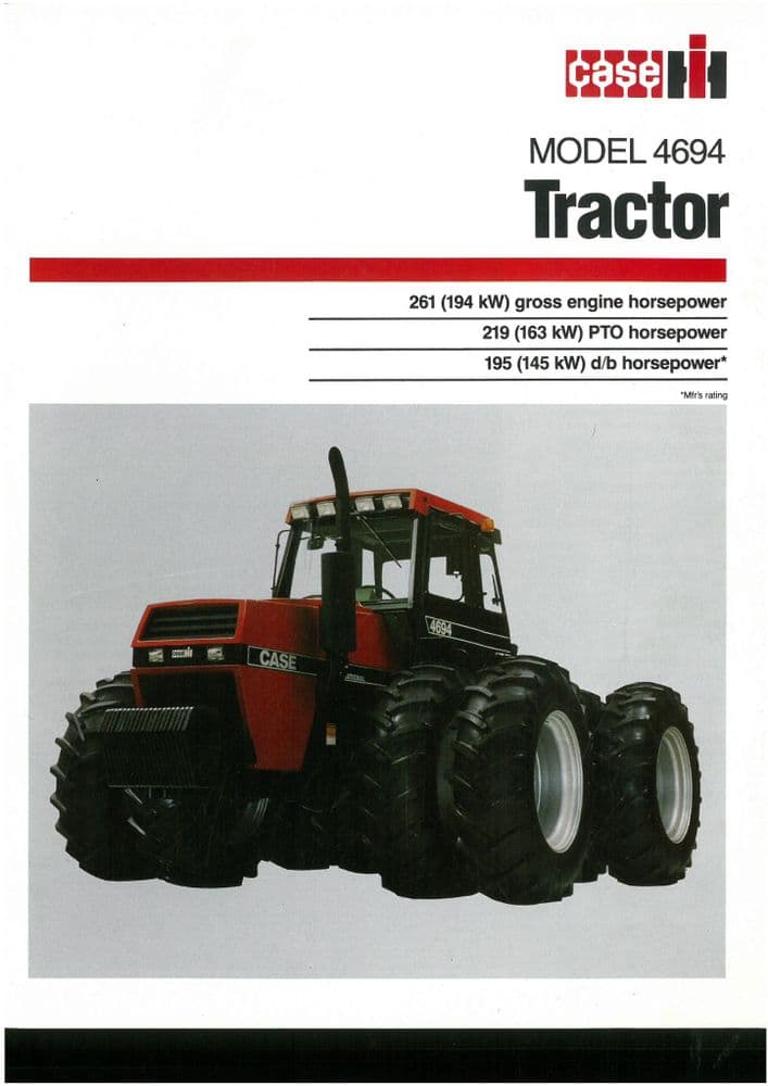 Case IH Tractor 4694 Brochure