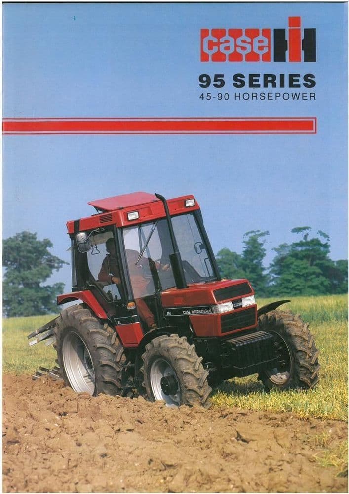 Case IH Tractor 95 Series Brochure - 395 495 595 695 795 895 995 L & XL ...