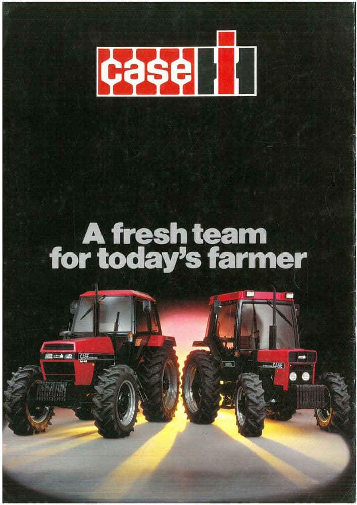 Case IH Tractor - A Fresh Team For Today s Farmer Brochure 385 485 585 ...