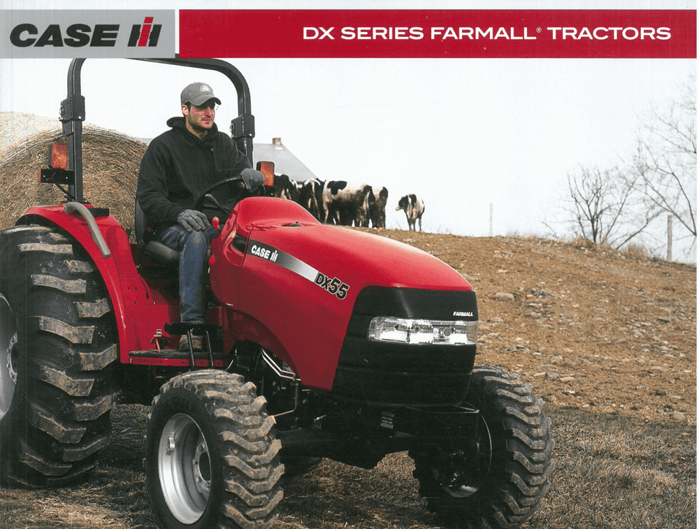 Case IH Tractor Farmall DX Series 31 34 35 40 45 55 60 Brochure