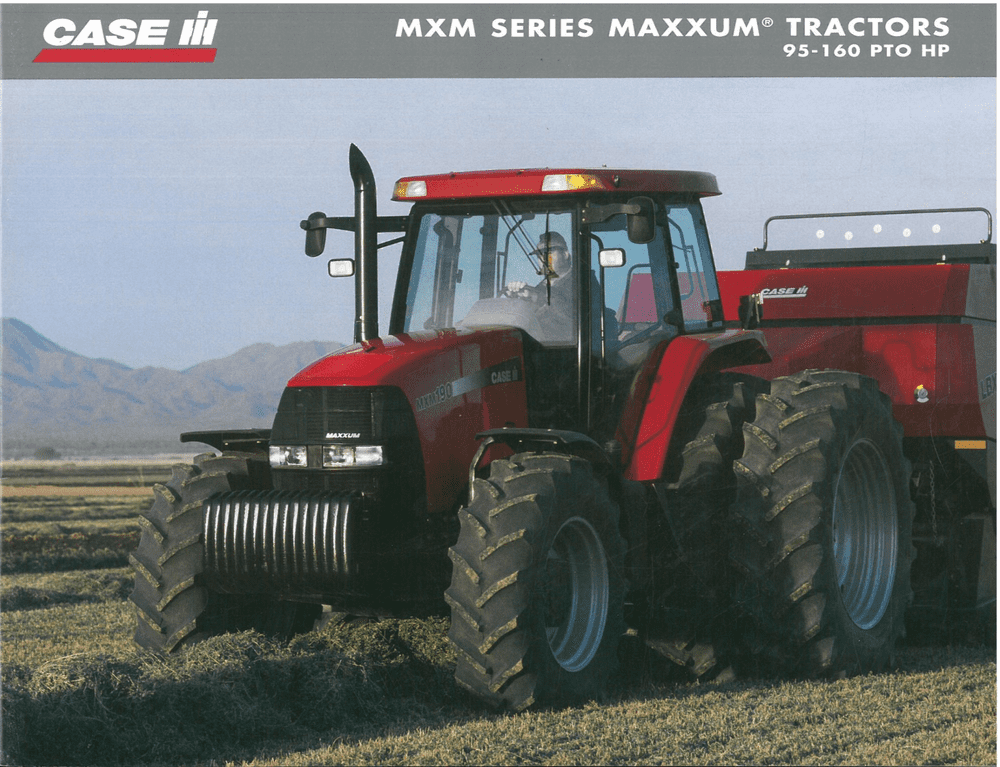 Case IH Tractor Maxxum MXM120 MXM130 MXM140 MXM155 MXM175 MXM190 Brochure