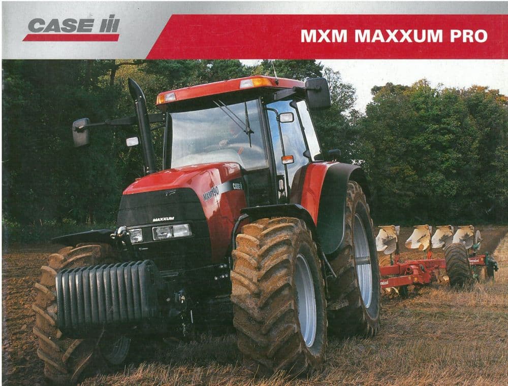 Case IH Tractor MXM Maxxum Pro MXM120 MXM130 MXM140 MXM155 MXM175 ...
