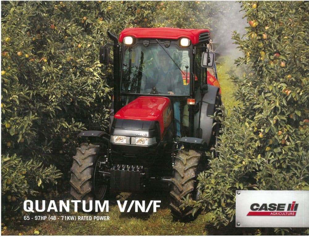 Case IH Tractor Quantum 65V 75V 85V 95V 75N 85N 95N 75F 85F 95F Brochure