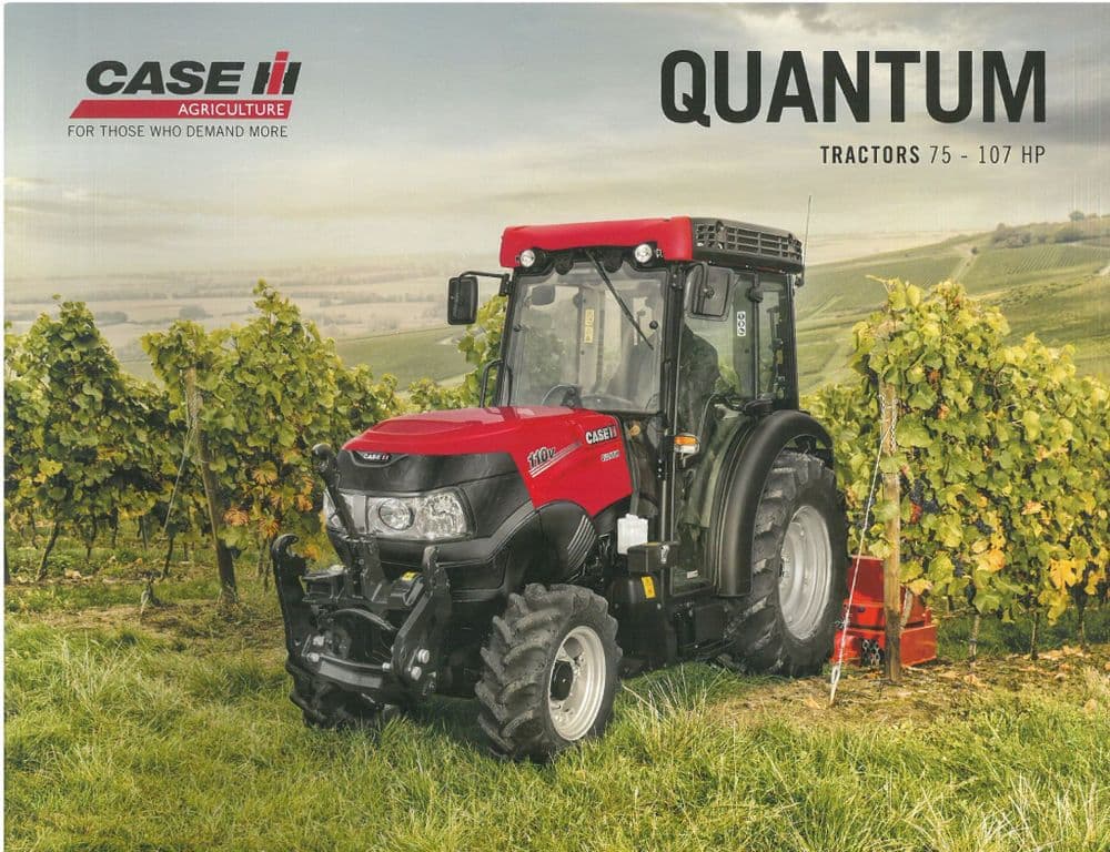 Case IH Tractor Quantum 80 90 100 110 V/F/N/CL Brochure