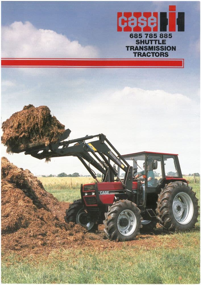 Case IH Tractors 685 785 885 Shuttle Transmission Tractors Brochure